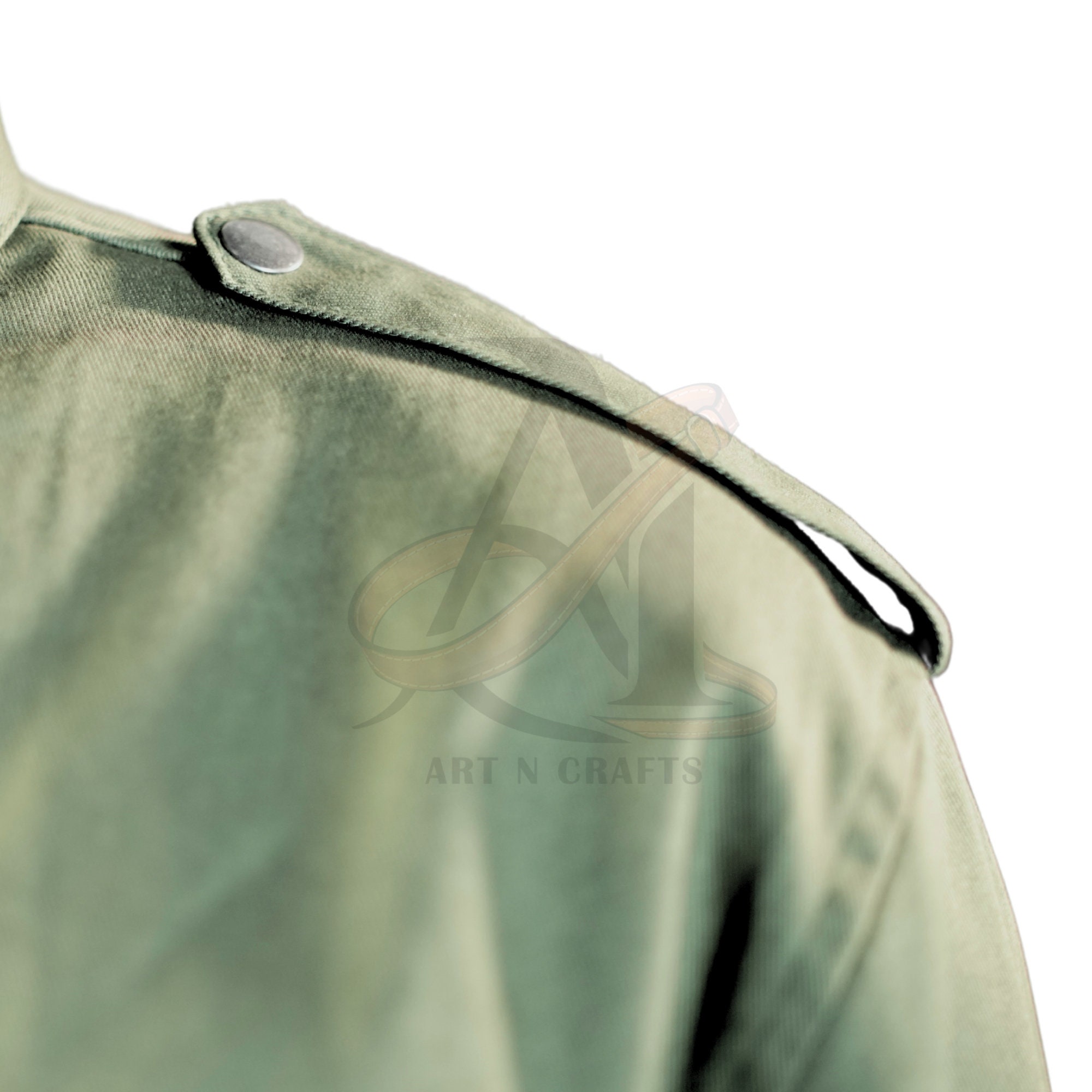 John Rambo First Blood M65 Sylvester Stallone Commando Olive Green ...