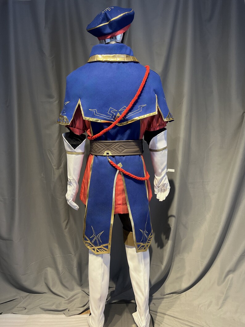 Link Royal Guard Cosplay Costume, Uniform Suit, Zelda: Tears of the ...