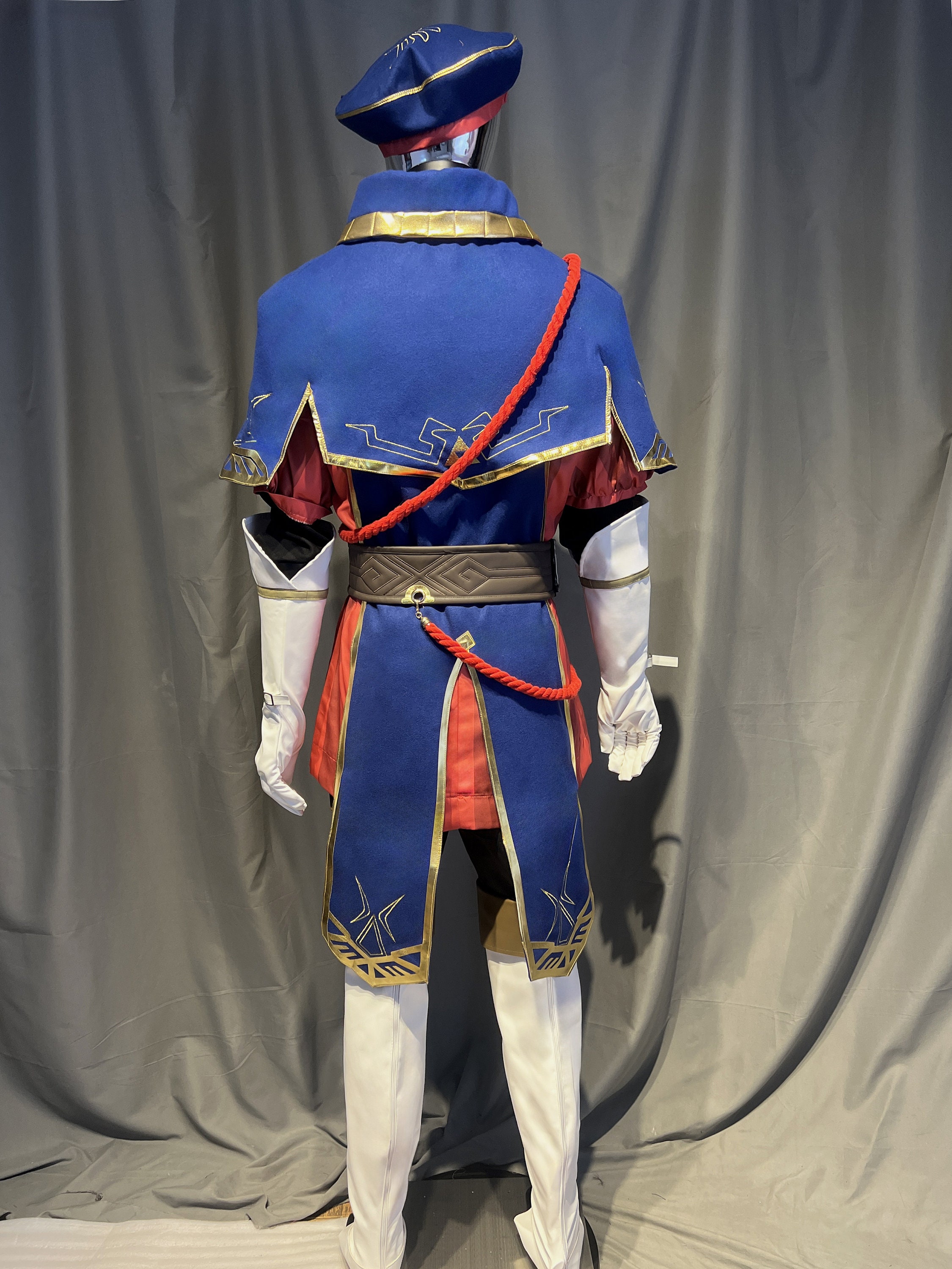 Link Royal Guard Cosplay Costume, Uniform Suit, Zelda: Tears of the ...