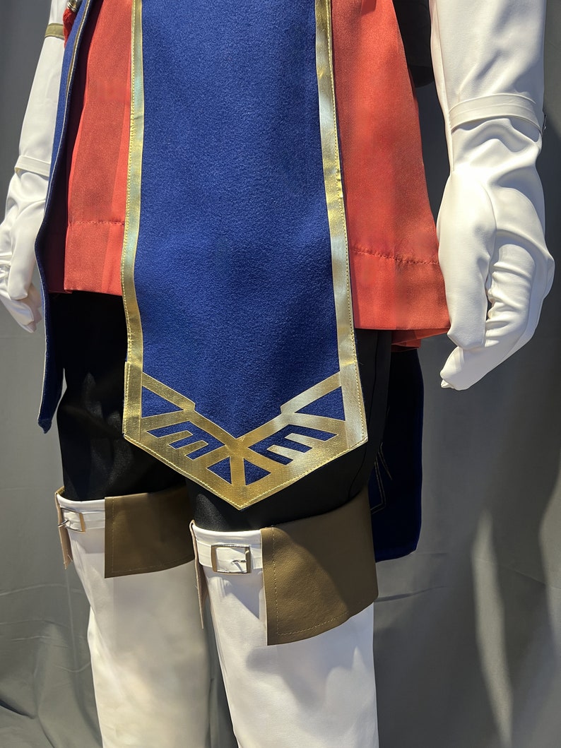 Link Royal Guard Cosplay Costume, Uniform Suit, Zelda: Tears of the ...