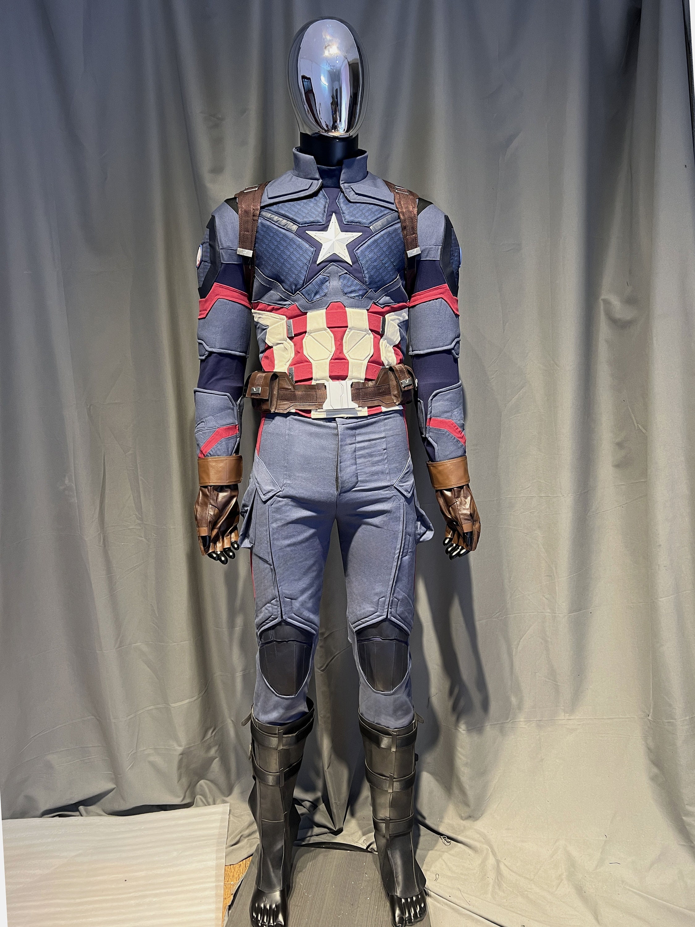 Captain America Costume Adult