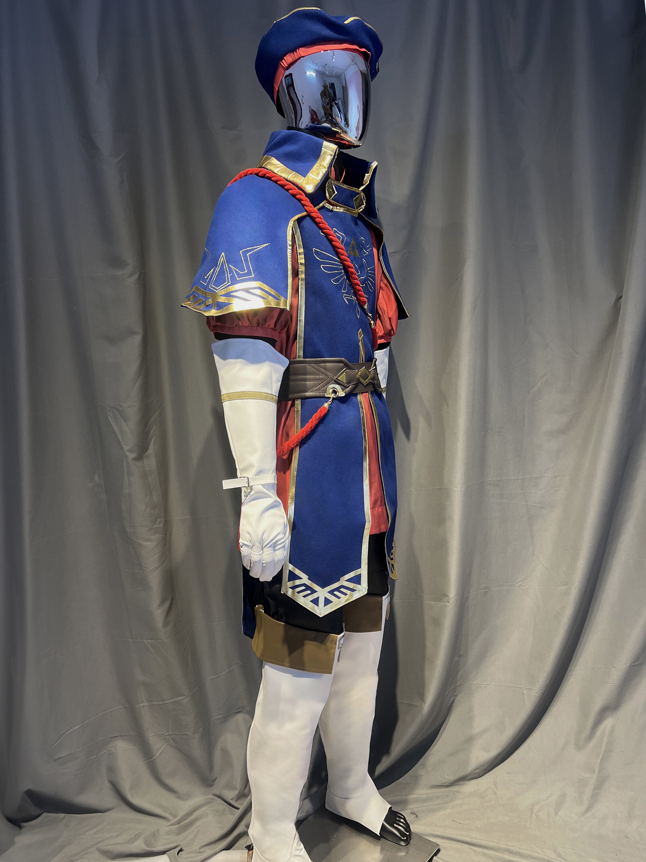 Link Royal Guard Cosplay Costume, Uniform Suit, Zelda: Tears of the ...