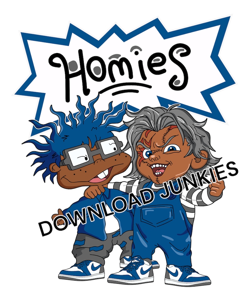 Homies Chuckie Finster & Chucky - Etsy