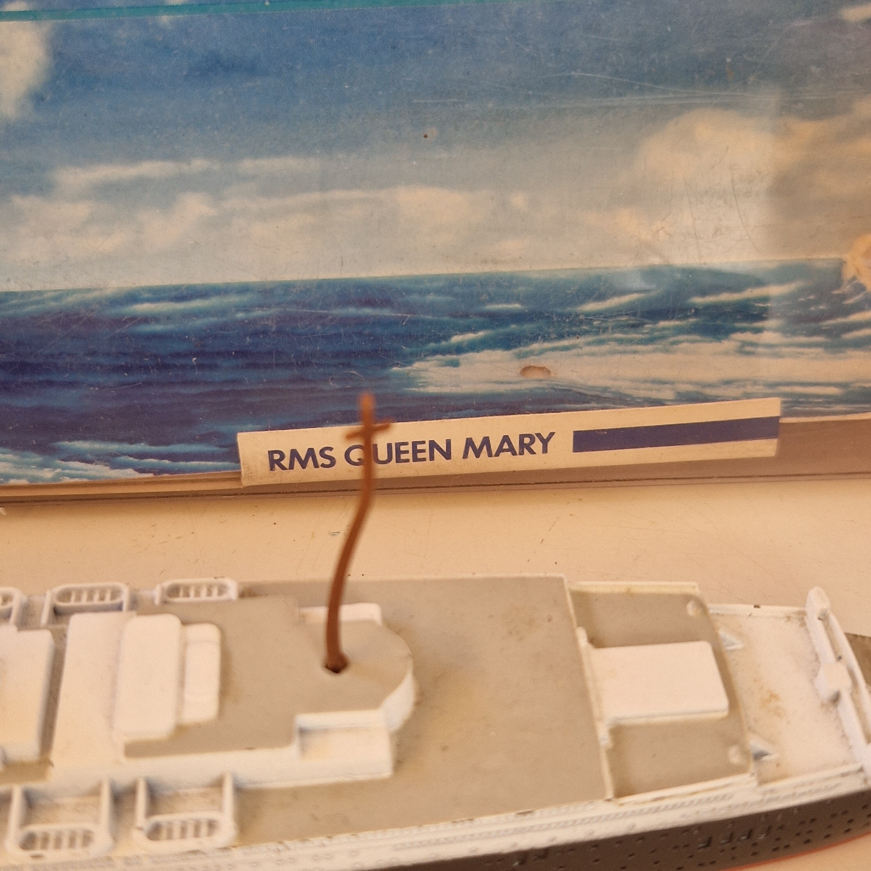 Vintage Minic Ships RMS Queen Mary M703 Cunard Model - Etsy