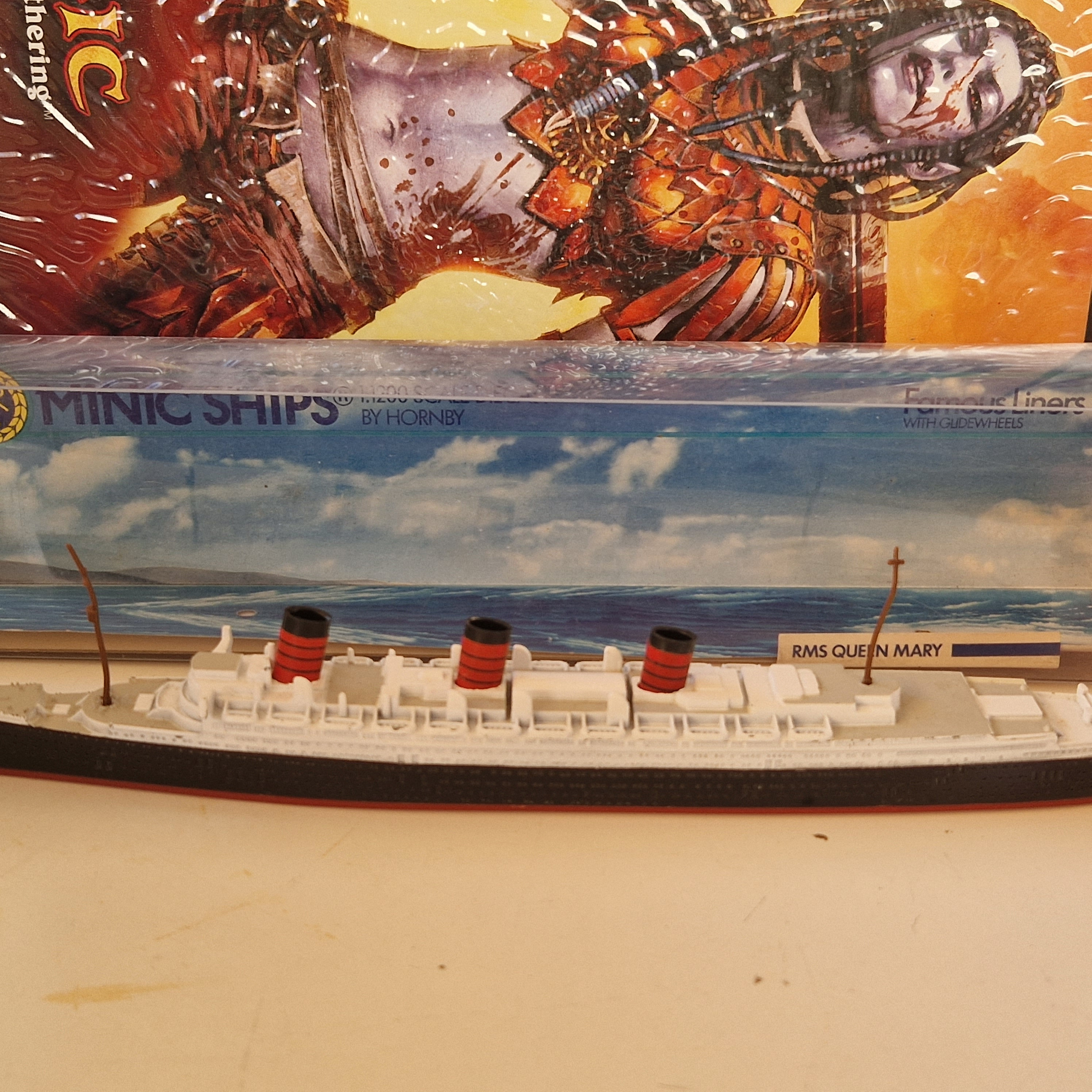 Vintage Minic Ships RMS Queen Mary M703 Cunard Model - Etsy