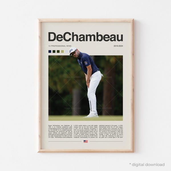 Golf Poster - Etsy