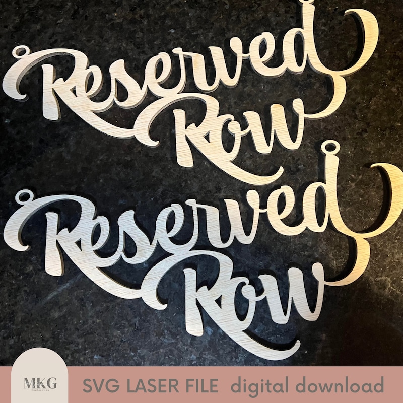 Reserved Sign - Etsy