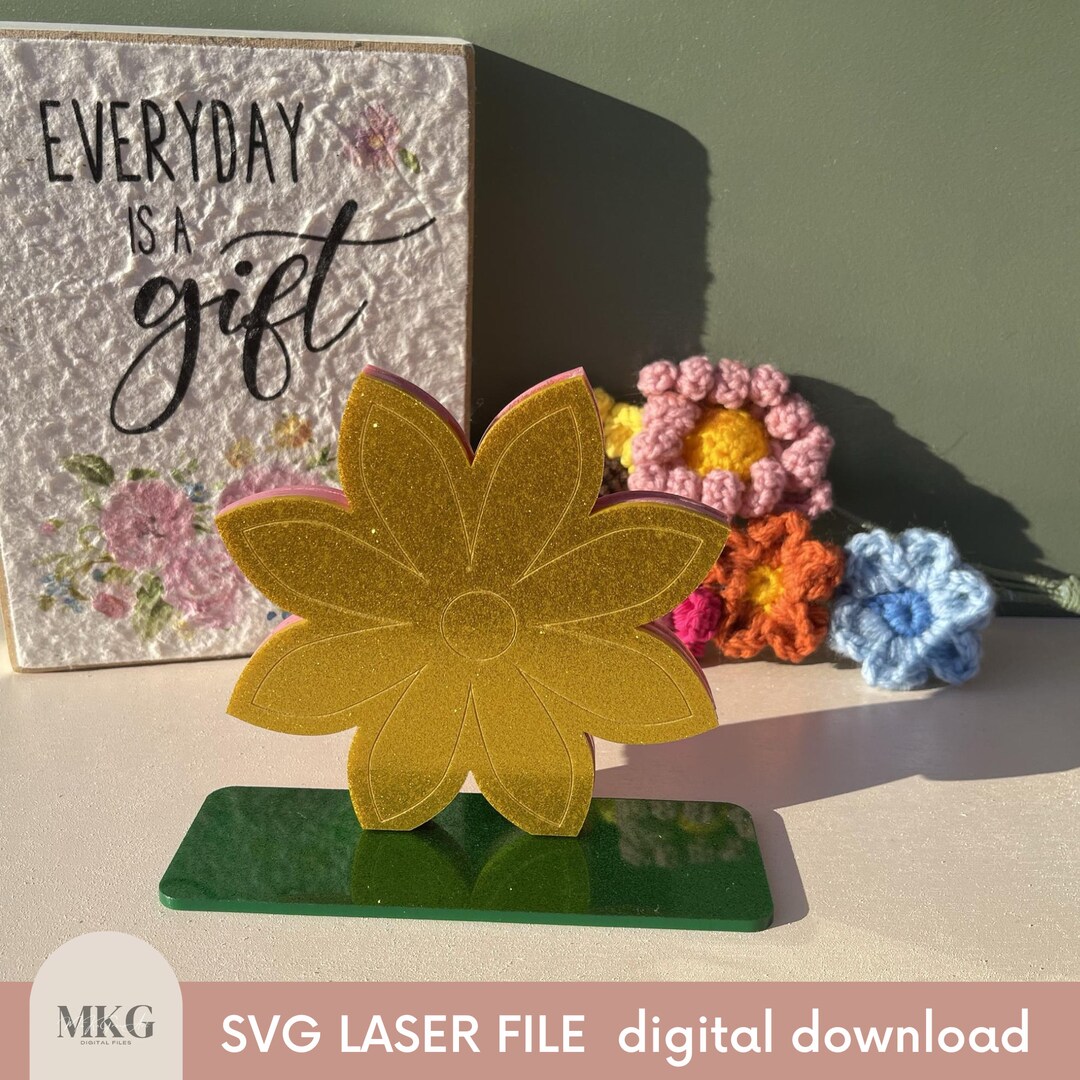 Flower Coin Bank Digital File, Custom Gifts for Girls, Coin Bank Svg ...