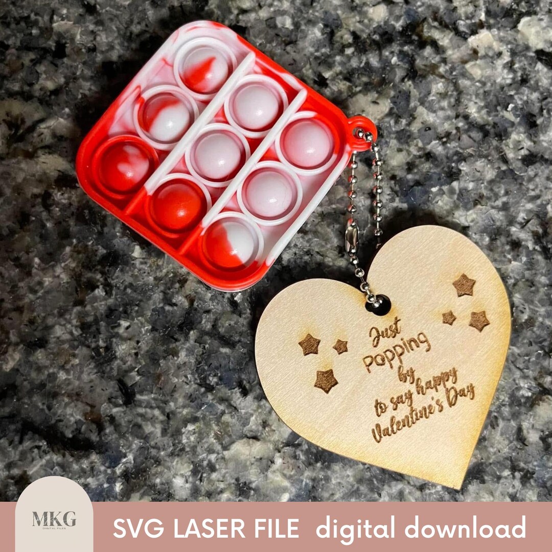 Valentines Day Pop Tags Svg, Classroom Valentines Svg, Valentines Day ...