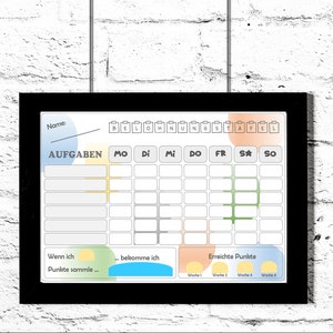 Reward Chart Children's A3 & A4 Poster as a PDF File for Immediate ...