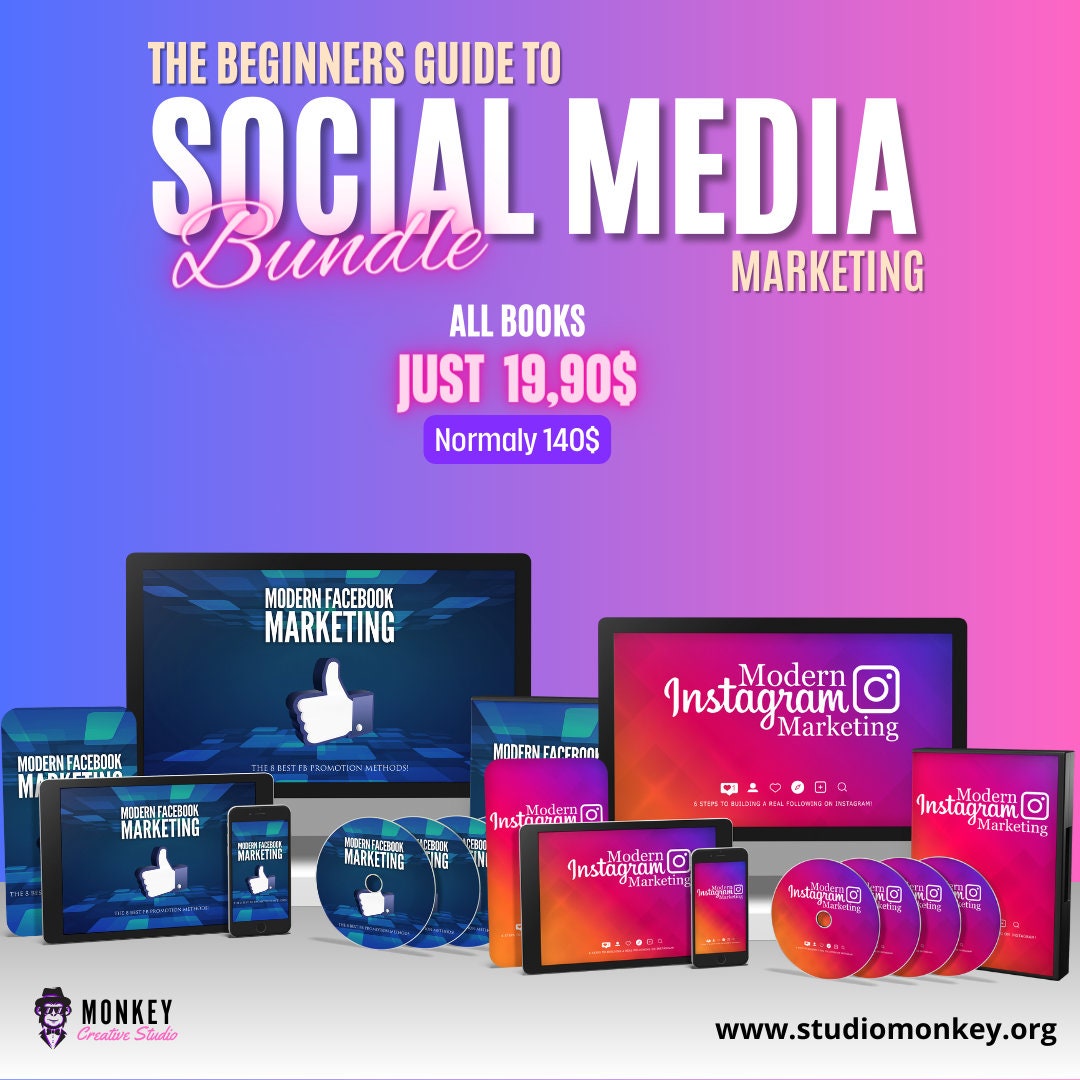 The Beginners Guide to SOCIAL MEDIA MARKETING - Bundle - Etsy