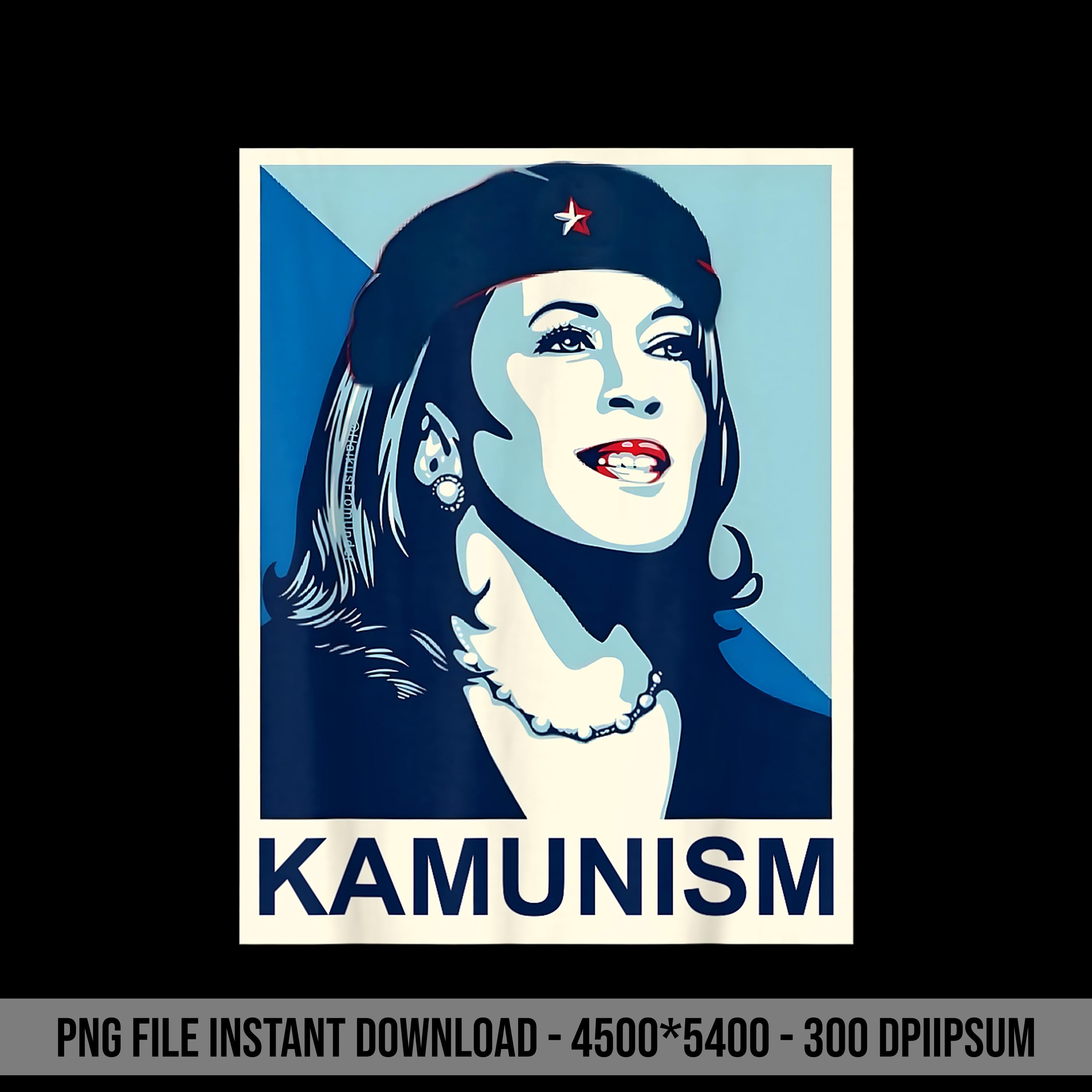 Kamunism Kamala Harris 2024 PNG - Etsy