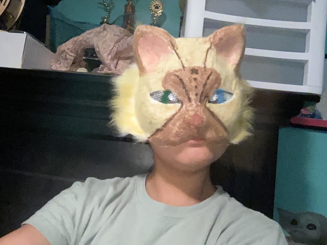 Siamese Cat Mask - Etsy