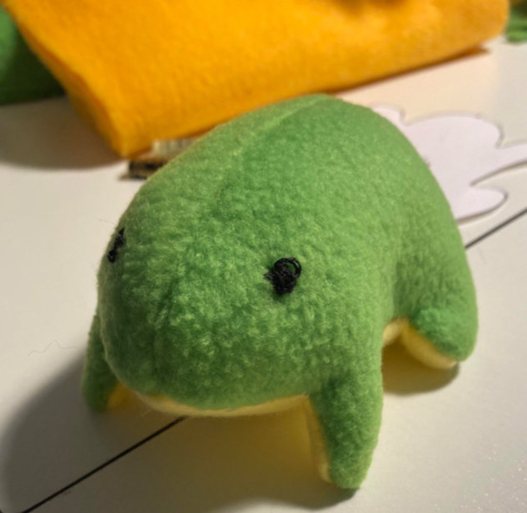 Frog Plush/ Emotional Support Frog - Etsy