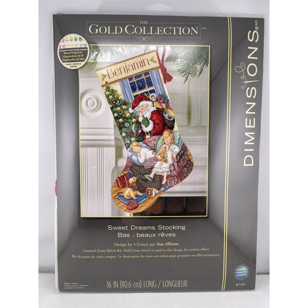 Dimensions Gold Collection Counted Cross Stitch Kit Sweet Dreams ...
