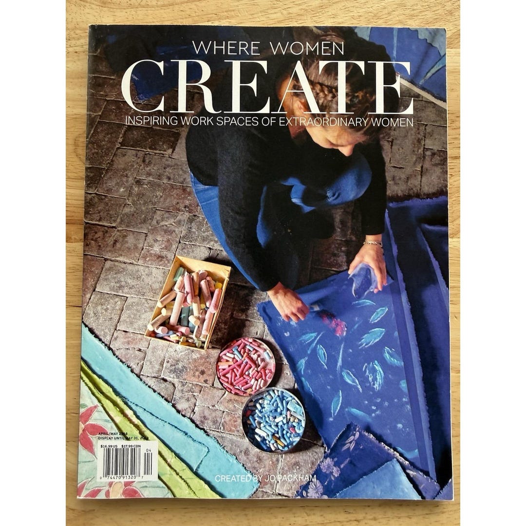 Where Women Create, Inspiring Work Spaces of Extraordinary Women April ...