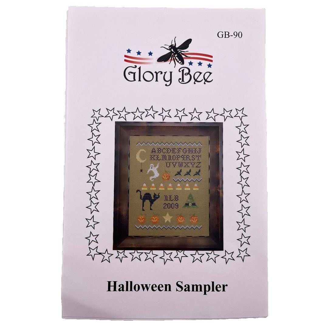 Glory Bee "halloween Sampler" Cross Stitch Pattern - Etsy