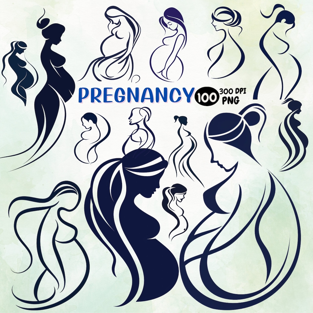 Pregnancy Png, Motherhood Symbols, Logos, Childbirth, Pregnancy ...