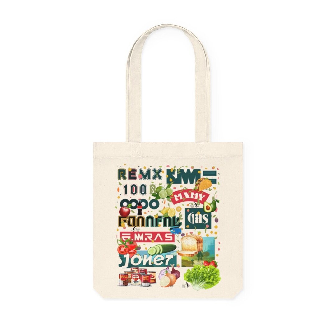 Handlenett for Norske Matbutikker feil Logo-skrekk Tote Bag Bomulsnett ...