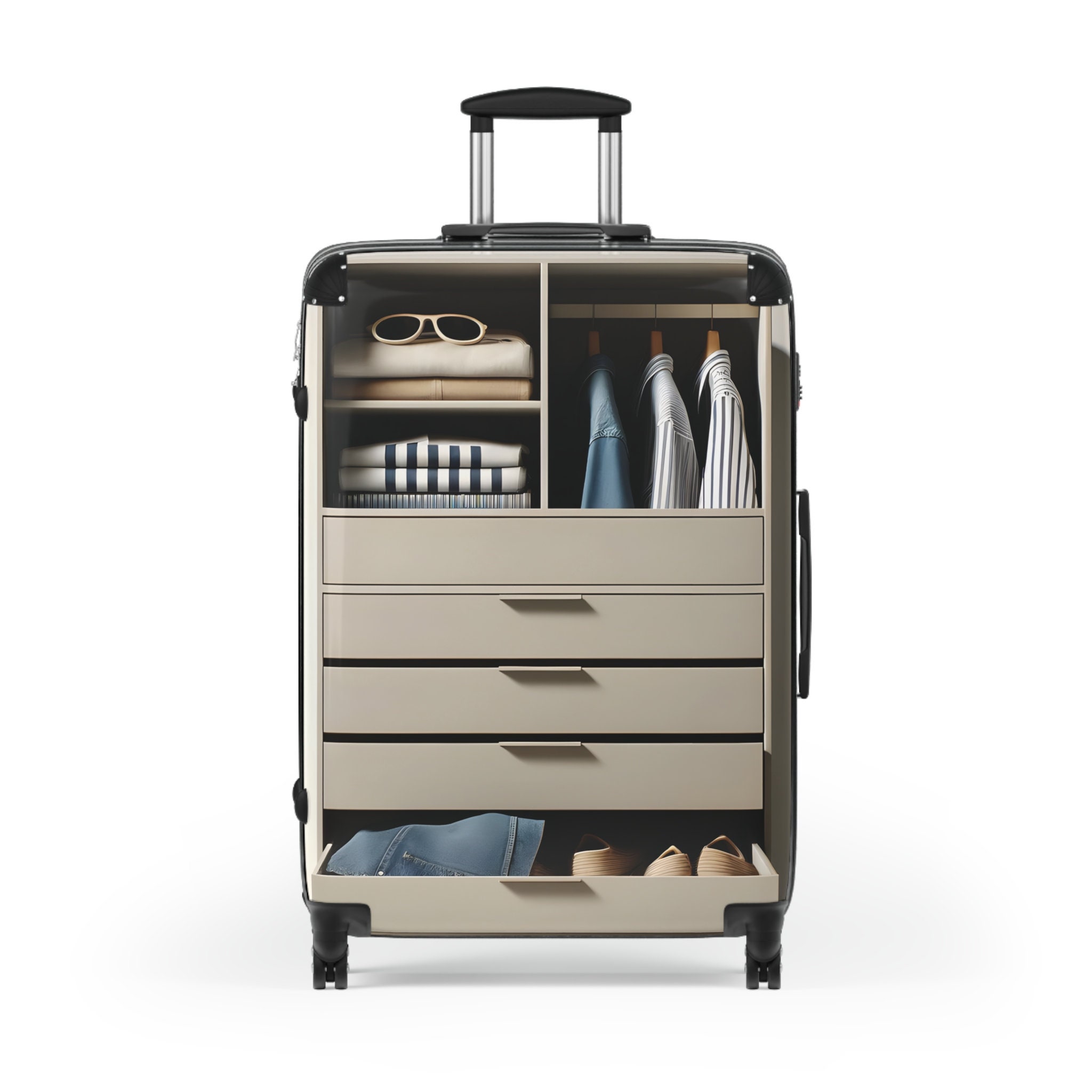 Koffert Med Kommode-design | Lettvekt, Trendy Reisebagasje | Suitcase ...