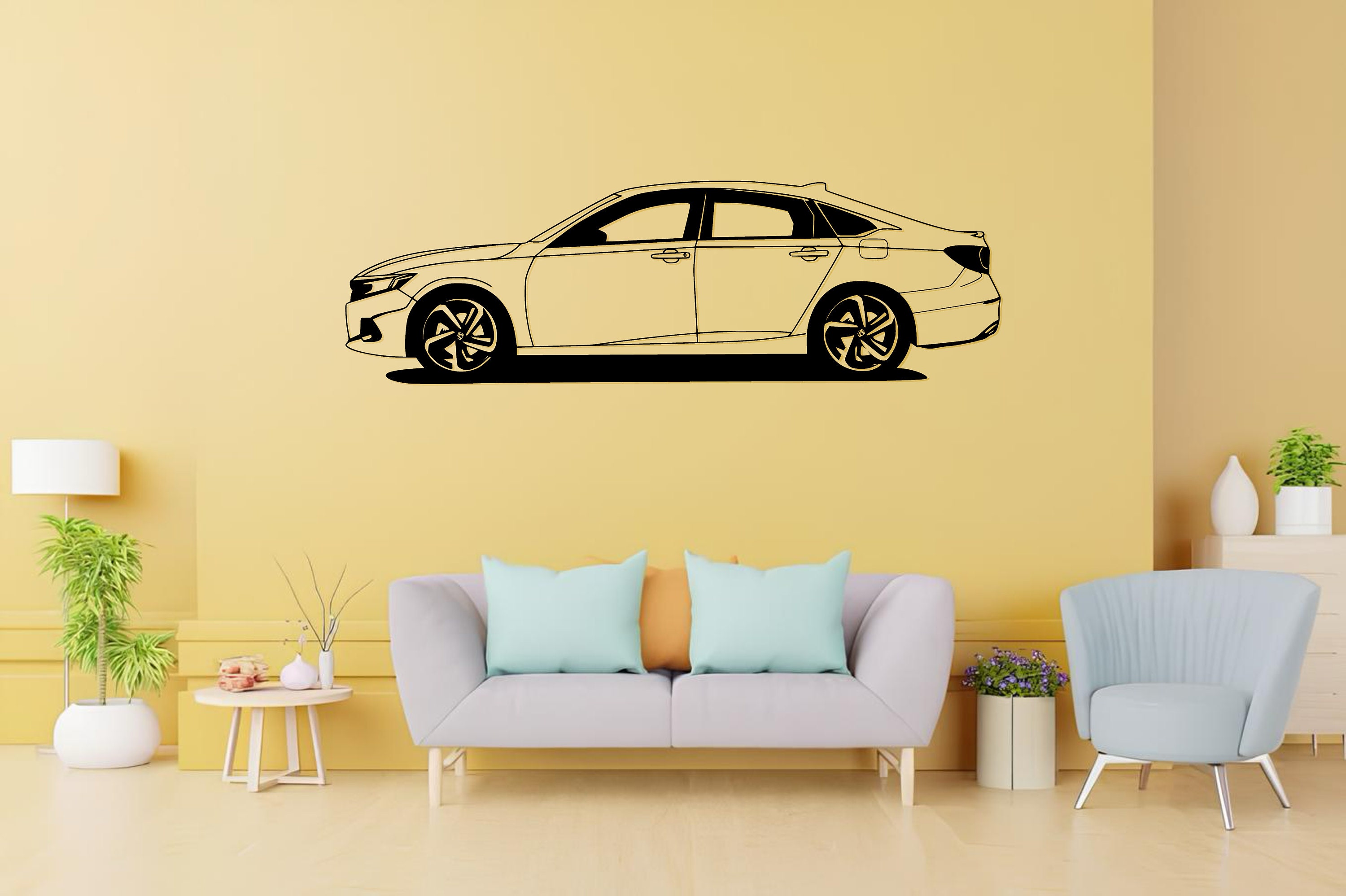 Honda Accord Dxf Files, Japan Car, Dxf, Svg, Ai, Png, Laser Cut, Plasma ...