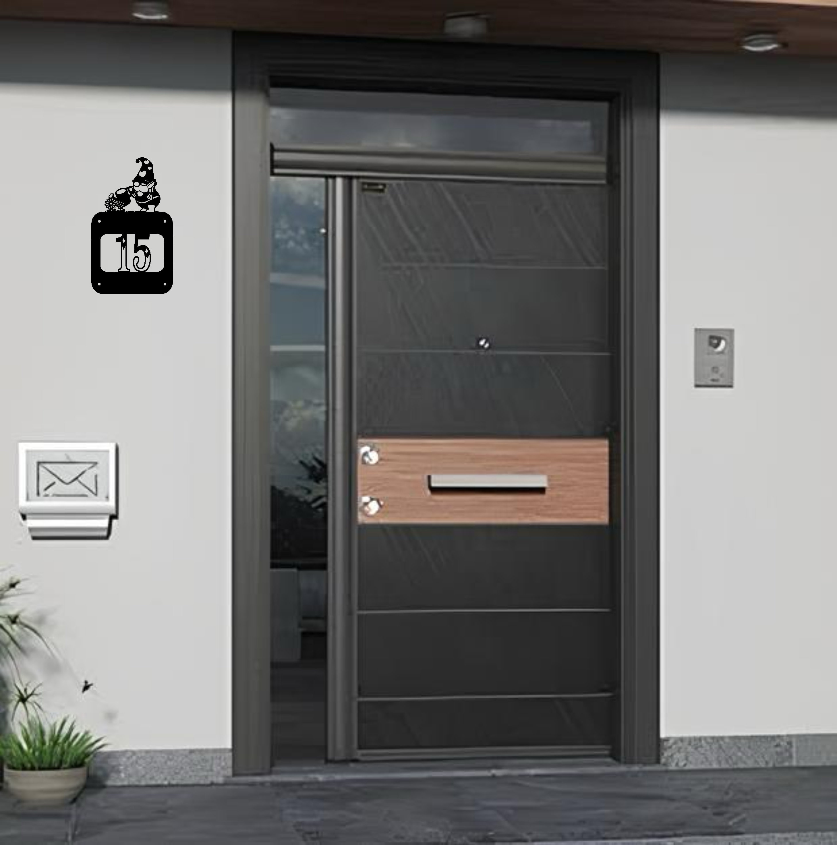 House Signs , Custom Address Sign Laser Cut, House Number Sign, Address ...