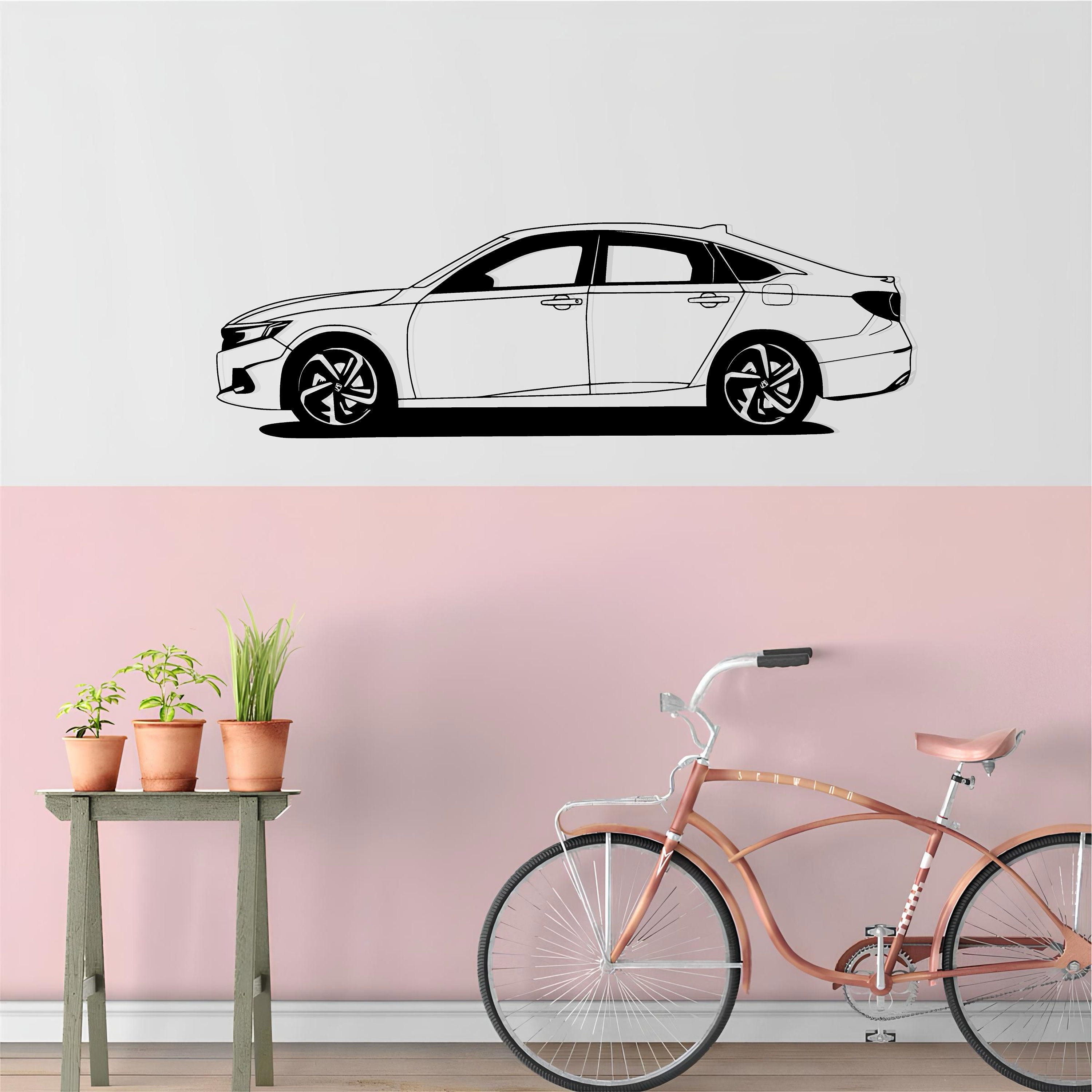 Honda Accord Dxf Files, Japan Car, Dxf, Svg, Ai, Png, Laser Cut, Plasma ...