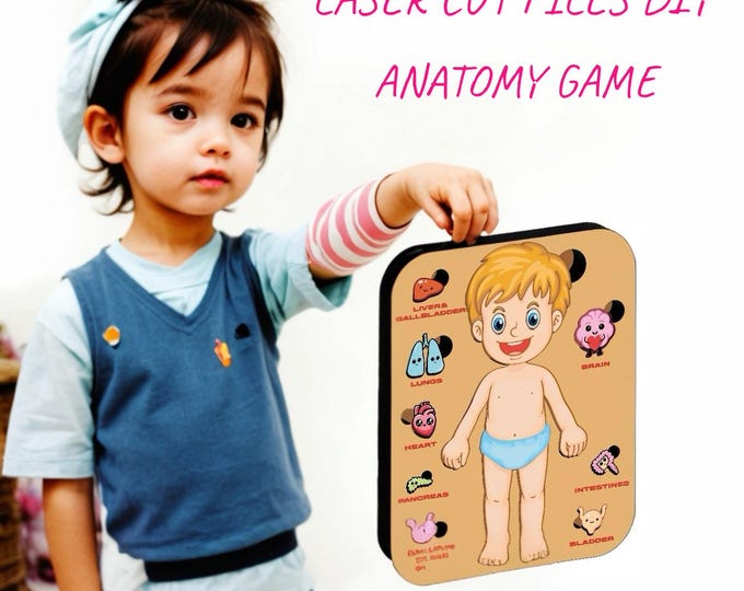 Anatomy Puzzle Laser Cutter Design Files - Etsy Canada