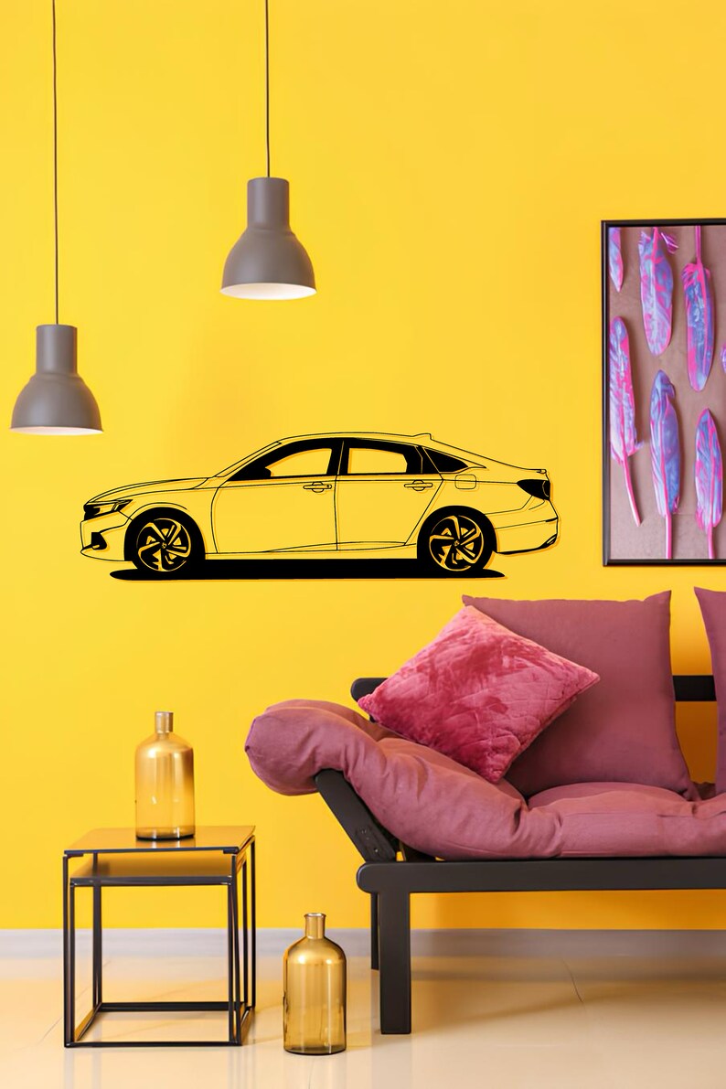 Honda Accord Dxf Files, Japan Car, Dxf, Svg, Ai, Png, Laser Cut, Plasma ...