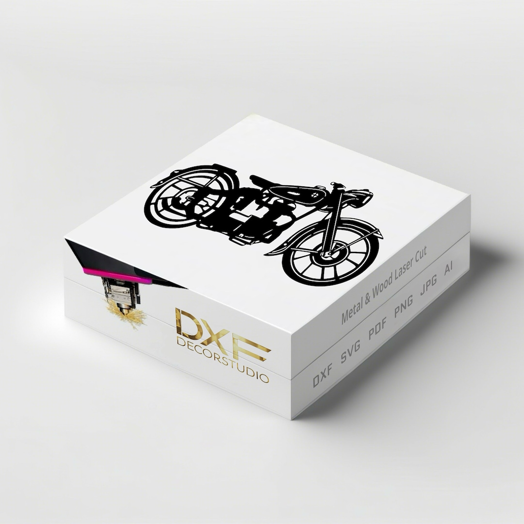 Motorcycle Dxf Files Motorcycle Laser Cut Motorcycle Svg File Cricut ...