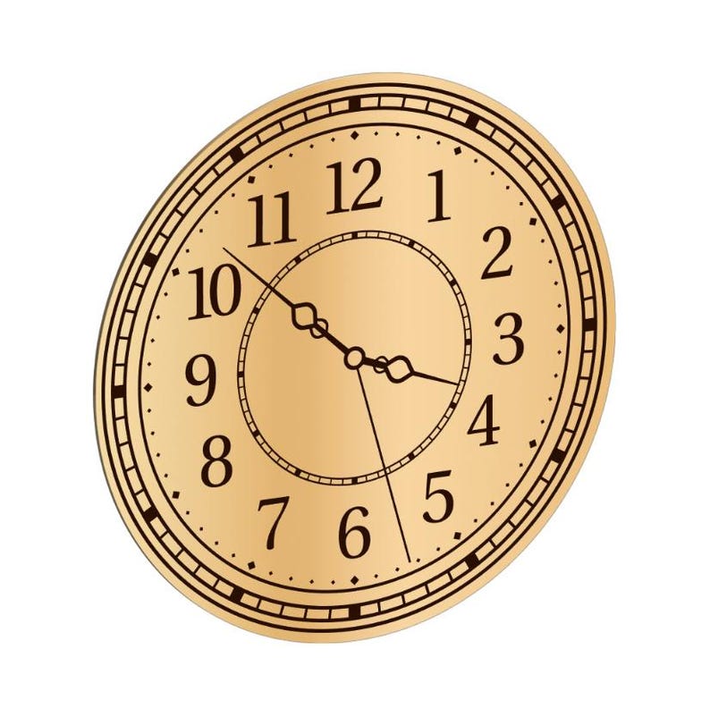 Clock Face Svg, Svg, Pdf, Ai, Eps, Modern Clock Face Design Bundle ...