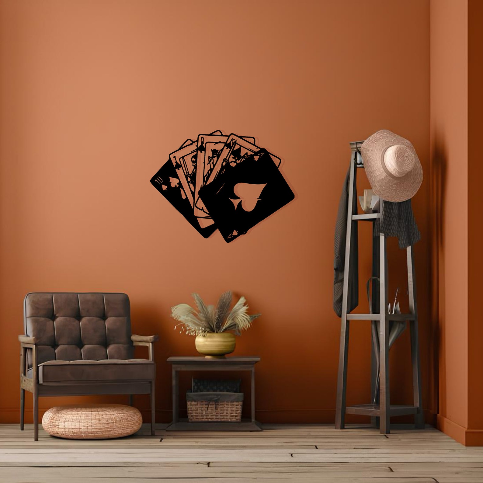 Poker Wall Art Laser Cut Dxf Glowforge Svg File Decor Cricut Pattern ...