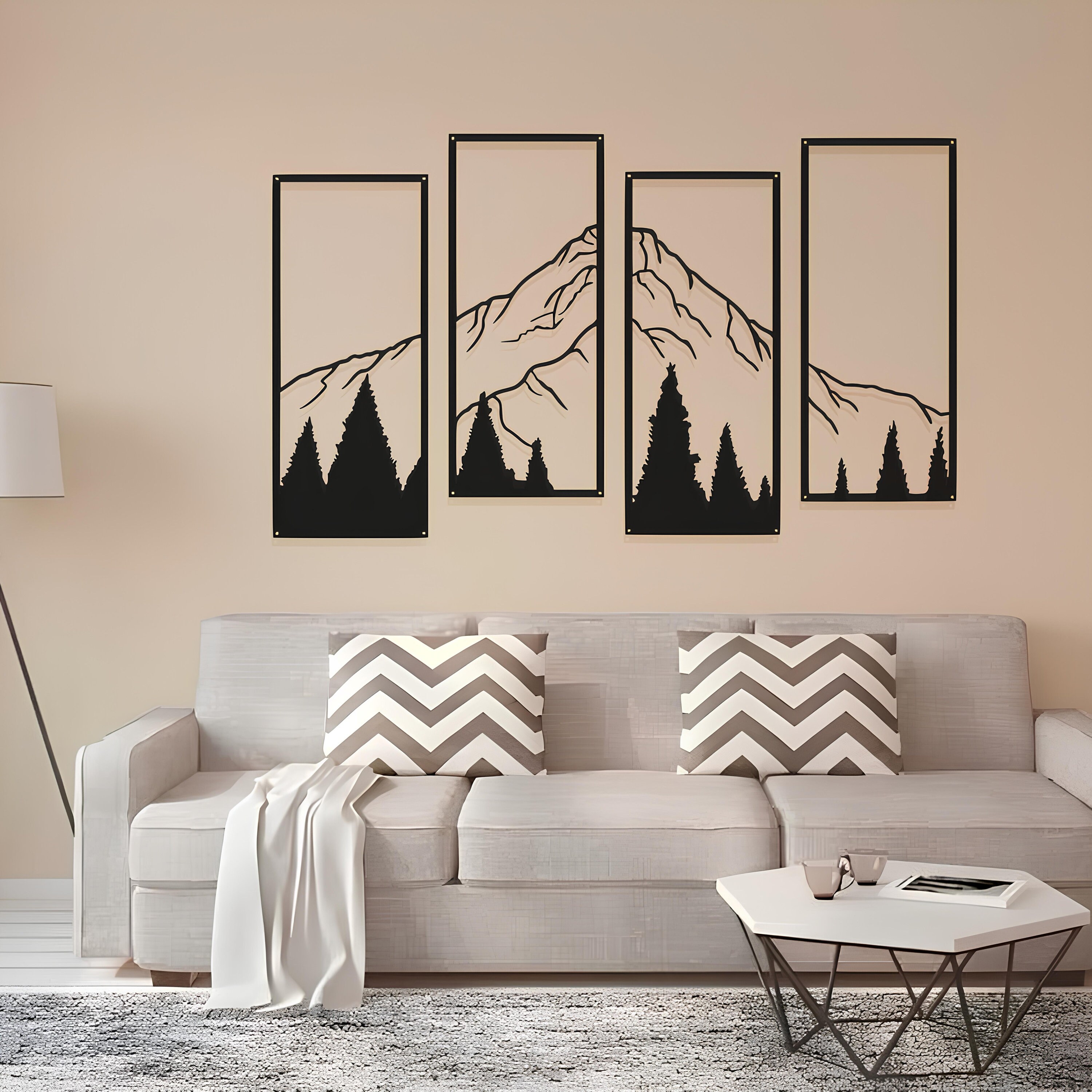 Mountain Dxf , Mountains Svg Png Files, Forest , Laser , Cut , Dxf ...
