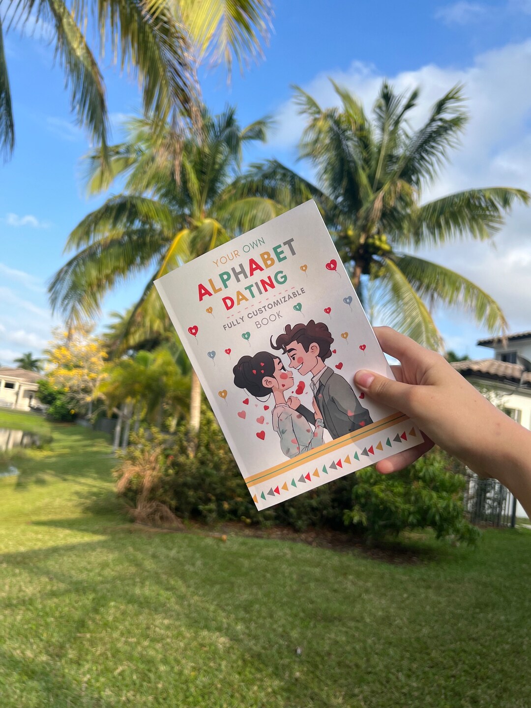 Alphabet Dating Book Anniversary Gift Women Gift for Couples Love ...