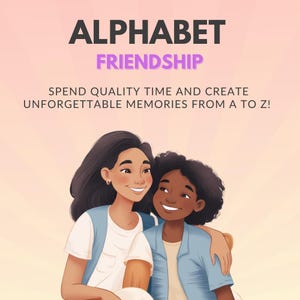 Alphabet Friendship Book Perfect Friend Gift for Best Friends ABC ...