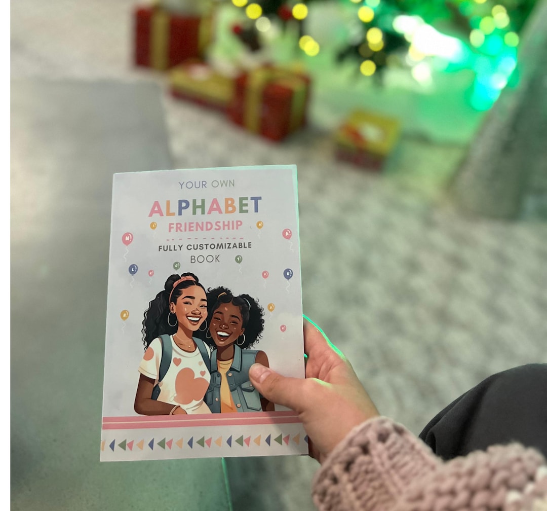 Alphabet Friendship Book Perfect Friend Gift for Best Friends ABC ...