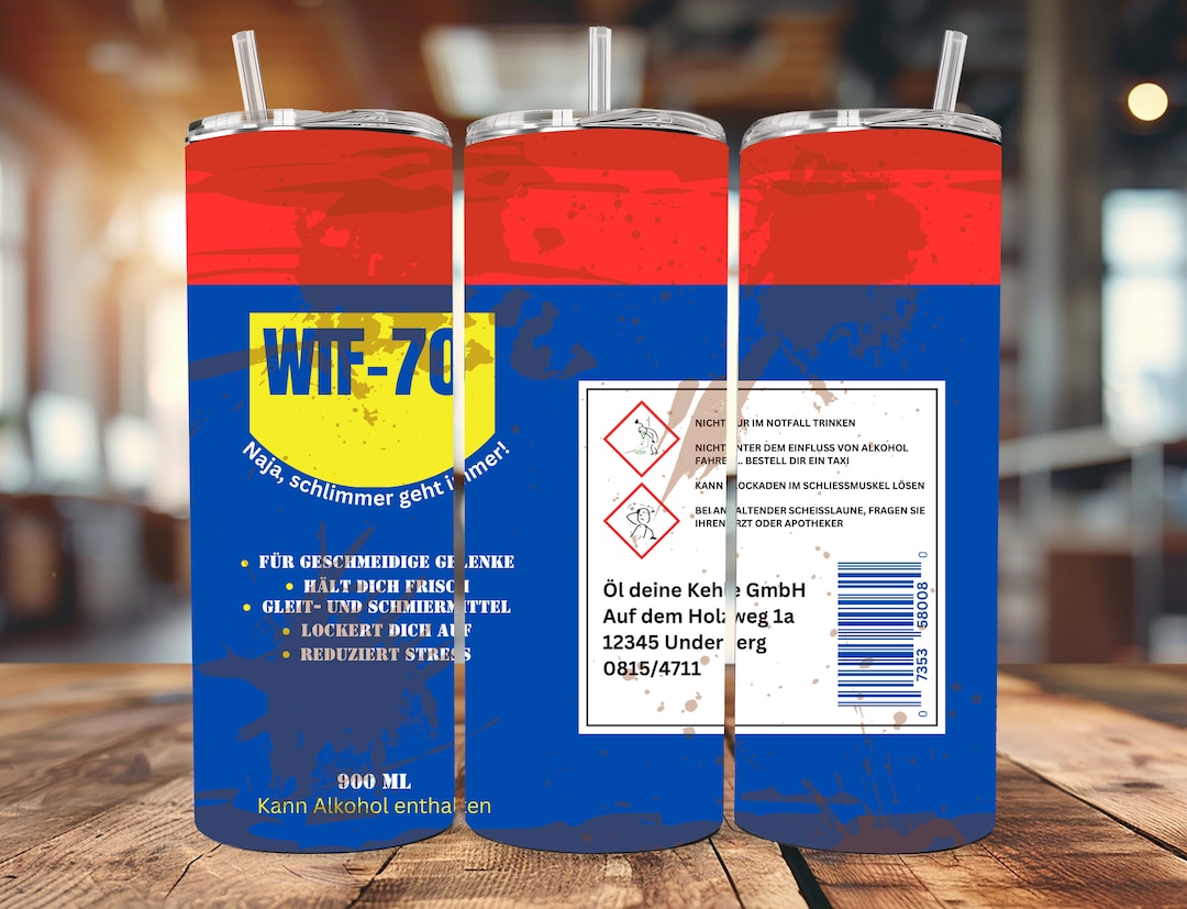 Tumbler 70th Birthday Sublimation 20oz WTF-70 Gift File Happy Birthday ...