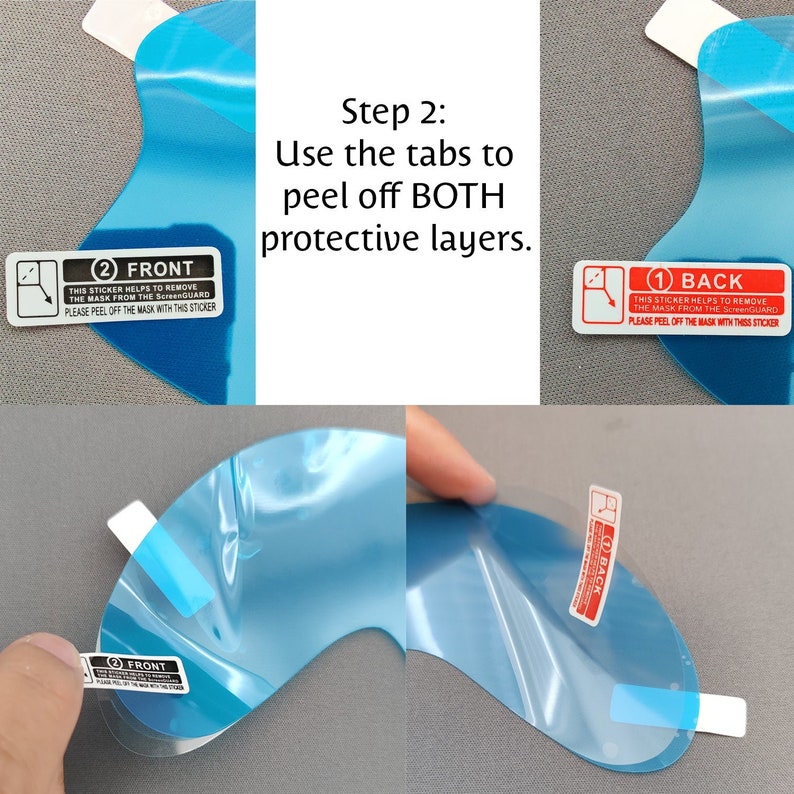 Fog-x Anti-fog Inserts for Goggles and Snorkel Masks - Etsy