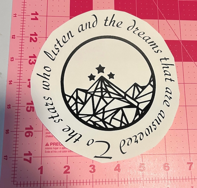 ACOTAR Decal - Etsy