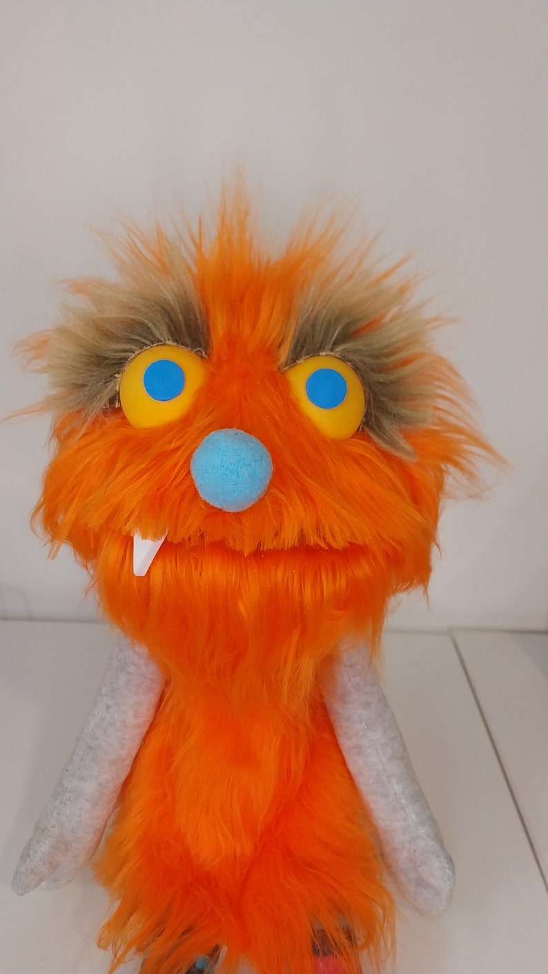 Monster Hand Puppet - Etsy