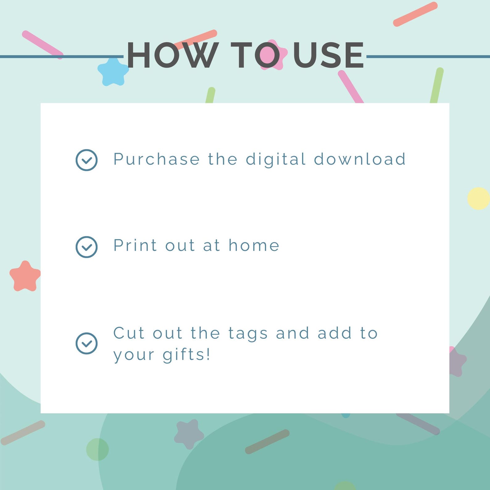 Printable Gift Tags; Printable Birthday Tags; Birthday Tags PDF - Etsy