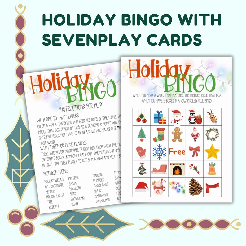 Holiday Activity Bundle PDF for Kids, Printable Christmas Activities ...
