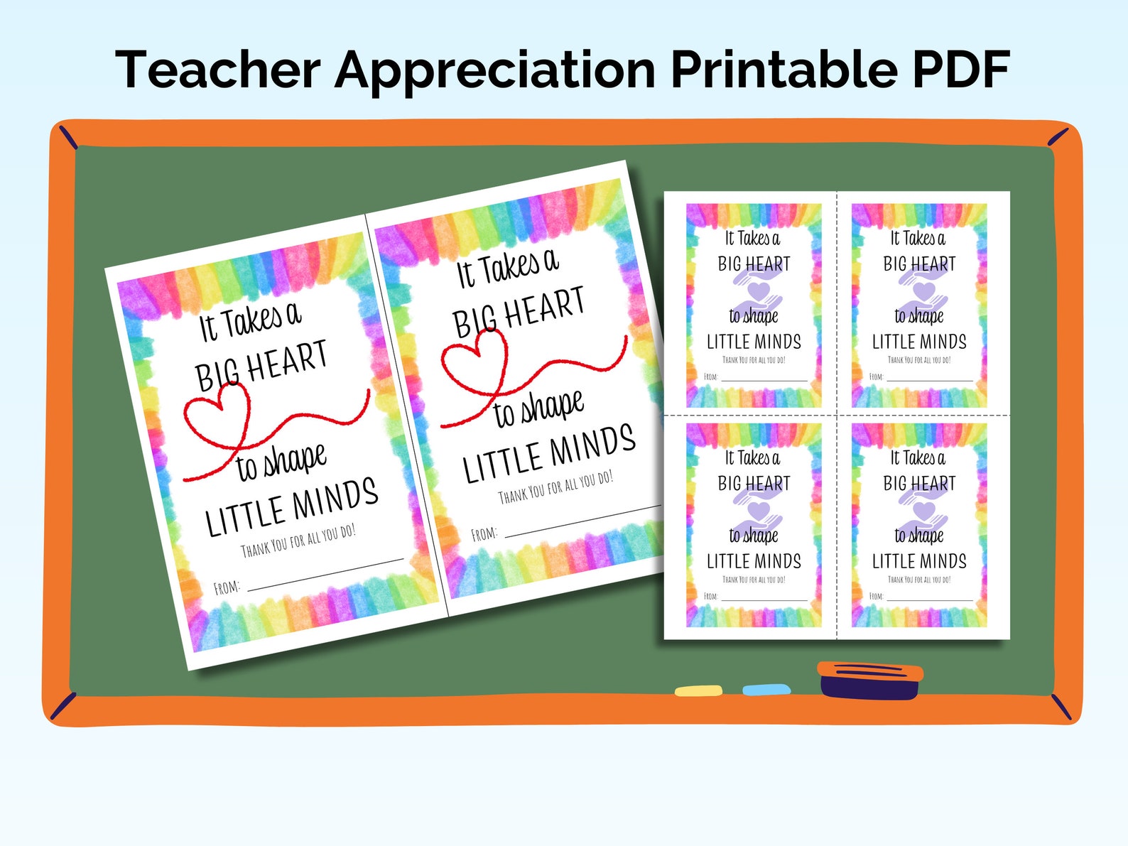 Teacher Appreciation Printable PDF, Teacher Appreciation Gift Tag ...
