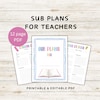 Sub Tickets | Printable Classroom Management Incentives | Instant ...