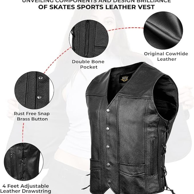Leather Vest Pattern - Etsy