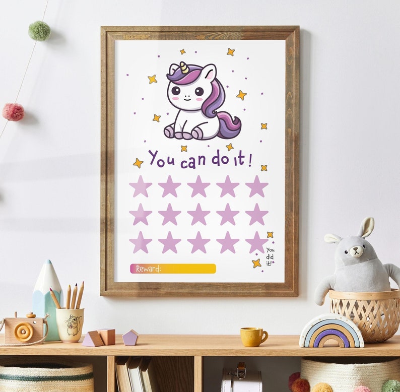 PRINTABLE Reward Chart, Kids Reward Chart, Instant Download, Kids ...