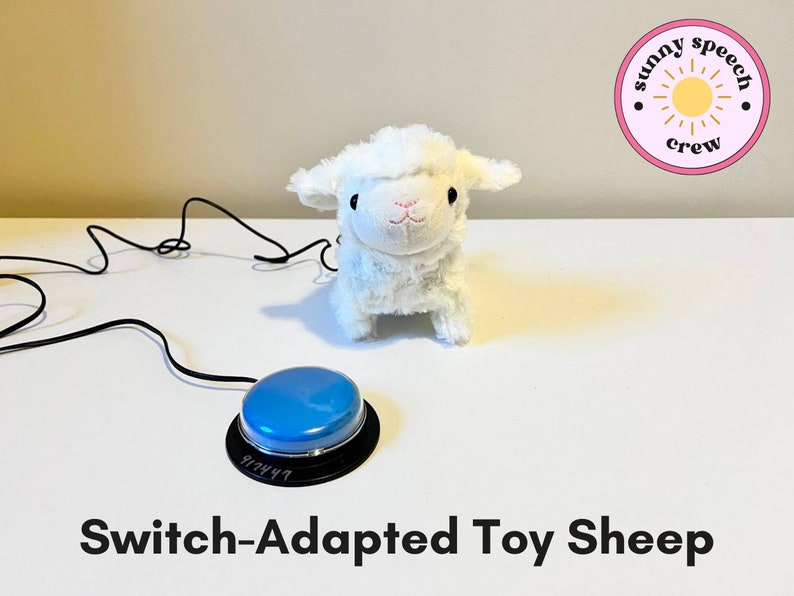 Switch-adapted Walking Sheep Toy Adapted Toy Assistive Technology ...