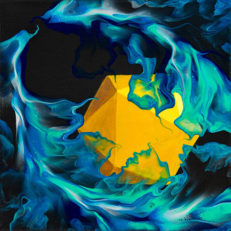 Art Print, D20, Dungeons and Dragons - Etsy Australia
