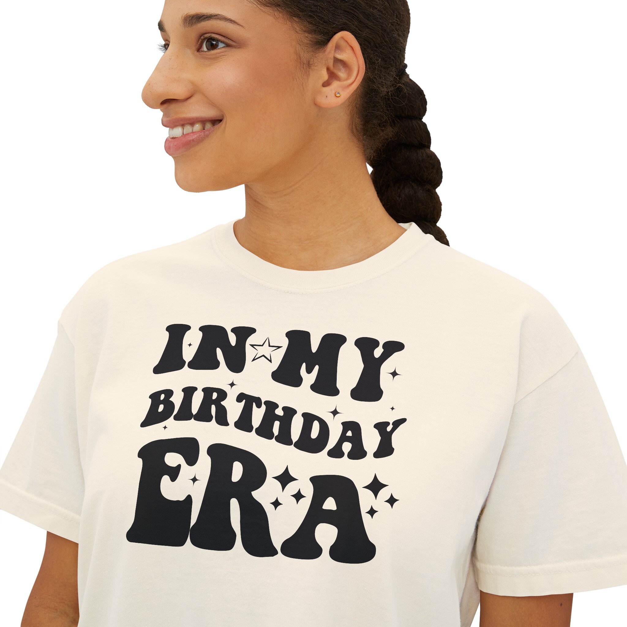 In My Birthday Era PNG SVG, Retro Wavy Text SVG, Birthday Girl, Birthday Party Sublimation ...