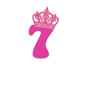 In My 7th Birthday Era Svg,png, Girl 7th Birthday Era Svg Png, Kids ...